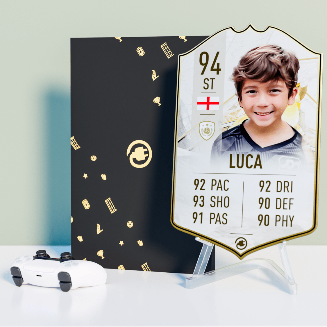 Personalised Football Cards | Custom Football Gift | CardsPlug